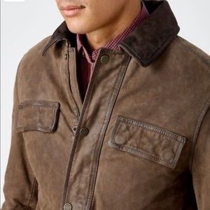 Timberland | Jackets & Coats | Mens Tenon 0real Waxed Cow Leather Field ...